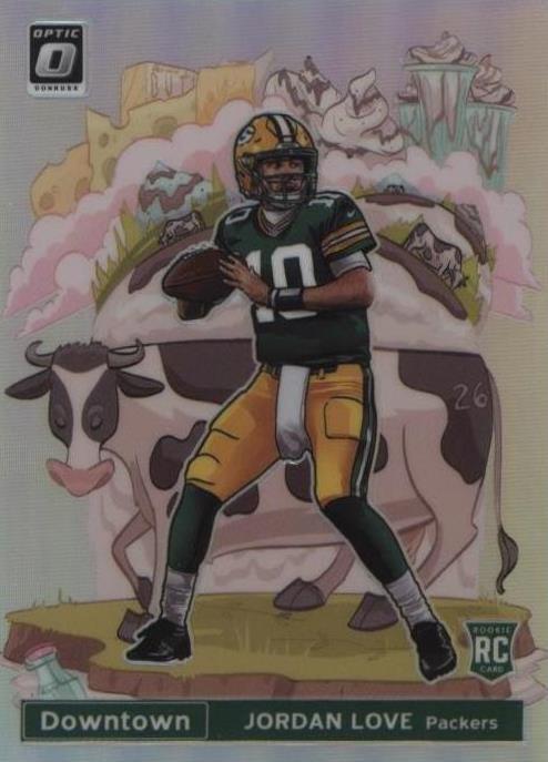 2020 Panini Donruss Optic - Downtown Jordan Love #DT-32 (RC) for sale ...