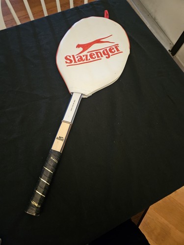 Vintage Slazenger Wooden Tennis Racket And Case. | eBay
