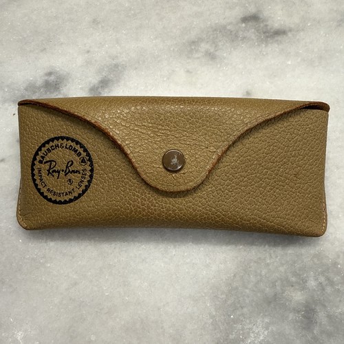 VINTAGE Ray Ban Bausch Lomb Impact Leather Case Only | eBay