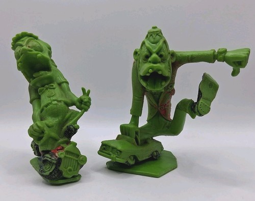 1963 Marx NUTTY MADS WEIRD O'S - Donald The Demon & Roddy The Hot Rod ...