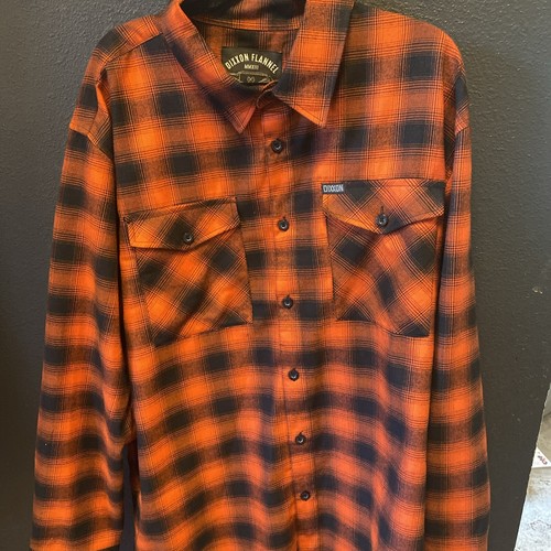 Dixxon Flannel Mens Foreman Workforce Unicorn Orange Flannel Size 3X | eBay