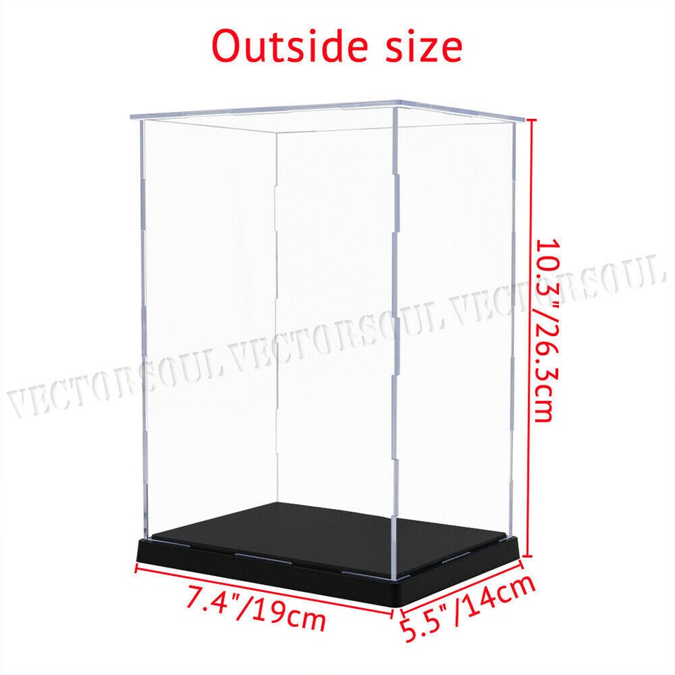 Acrylic Display Case Dustproof Box 1/6 Action Figures Large ...