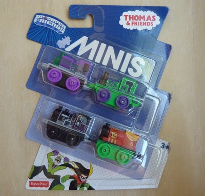 Thomas & Friends DC Super Minis 4 pack Robin Percy Catwoman Riddler ...