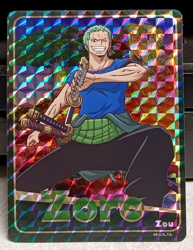 8 RARE 2024 One Piece ZOU Holographic Trading Card Stickers Chopper ...