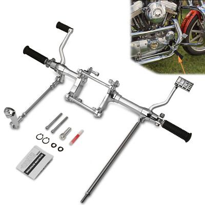 For Harley Sportster Forward Controls shift Linkages rod XL 883 1200 ...