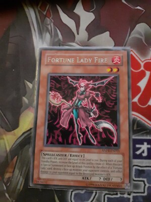 Fortune Lady Fire ANPR en011 Rare anglaise (ANPR fr011) | eBay