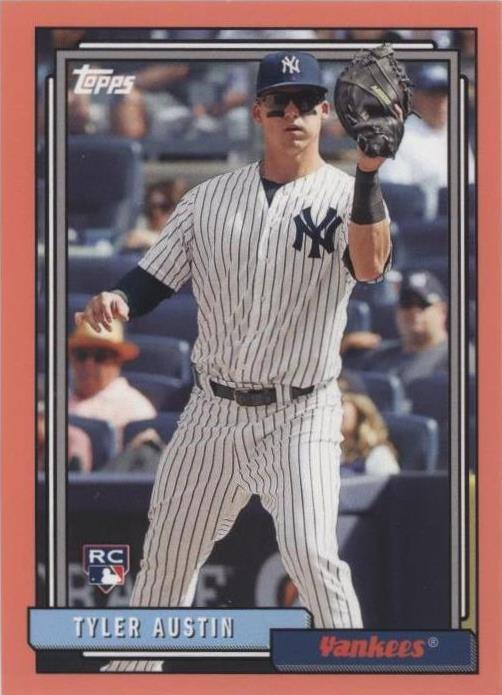 2017 Topps Archives - 1992 Tyler Austin #215 Peach /199 (RC) for sale ...