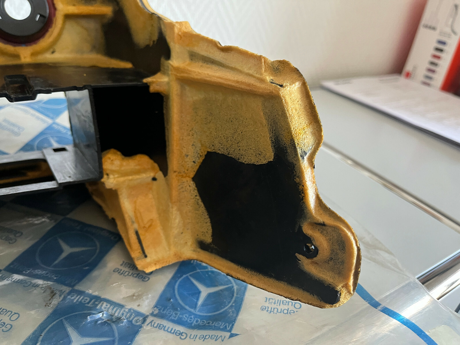 NEU NOS Mercedes W201 LHD Mittelkonsole Gehäuse Center Console Cover ...