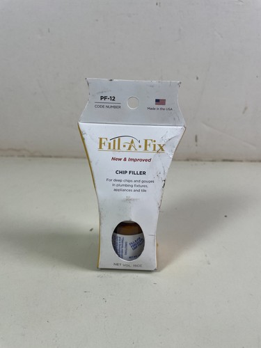 Fill-A-Fix (Porc-A-Filler) Porcelain Repair Chip Filler PF-12 Fixture ...