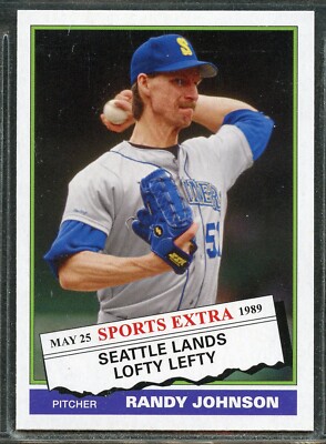 2020 Topps Archives Baseball - #76TT-316 - Randy Johnson - Seattle ...