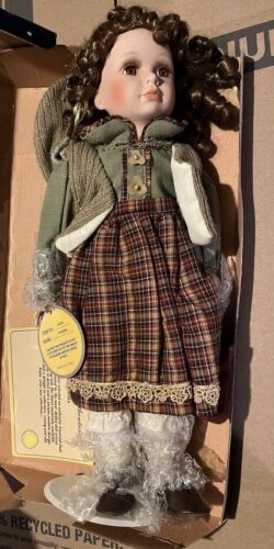 Emerald Porcelain Doll Collection "Norma" #16058 | eBay