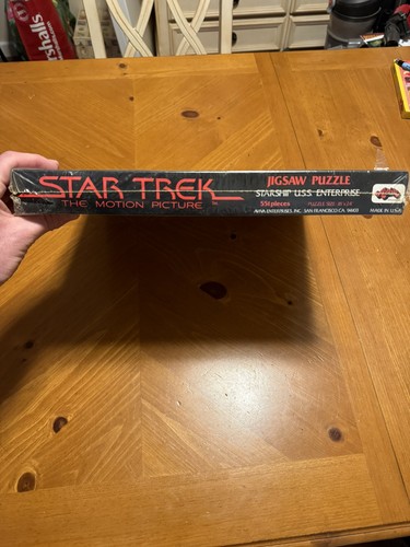 Vtg STAR TREK Puzzle AVIVA Enterprises, Inc. 551 Pc STARSHIP USS ...