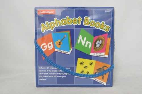 Lakeshore Learning : English Alphabet Books GG-837 - 24 8-Page Books ...
