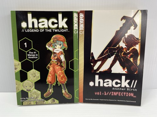 .hack : Another Birth Vol. 1 & Legend Of The Twilight Vol. 1 Paperback Tokyopop | eBay