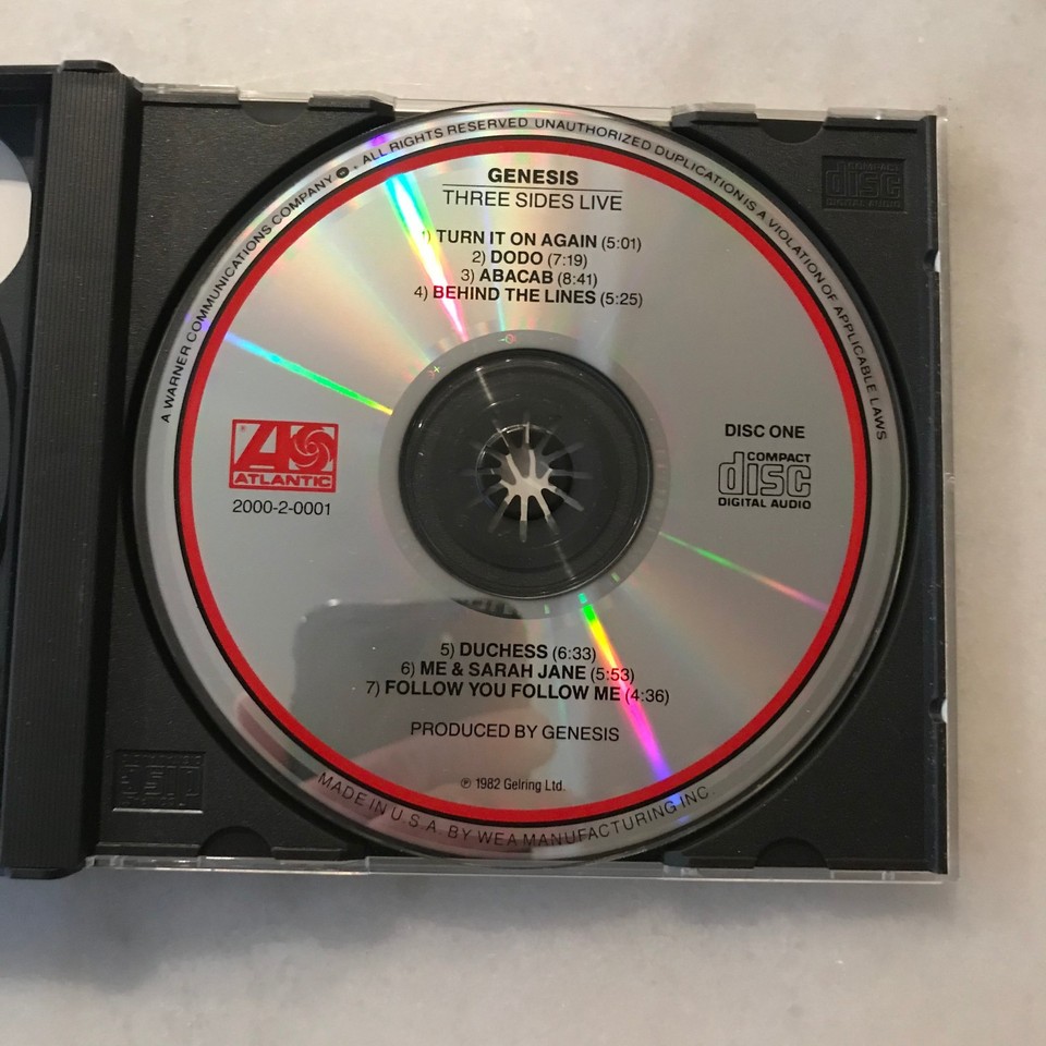Lot of 3 (4x CD) GENESIS Selling England By The Pound / Duke / Three ...