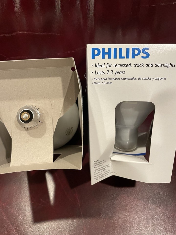 Phillips DuraMax Indoor 65-Watt BR40 Flood Light Bulb- 2 Bulbs Included ...