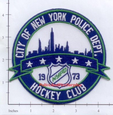 New York - New York City Police Dept Hockey Club NY Patch | eBay