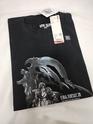 FF16 Final Fantasy XVI x Uniqlo UT T shirt Size Black JP XL (US L #C | eBay