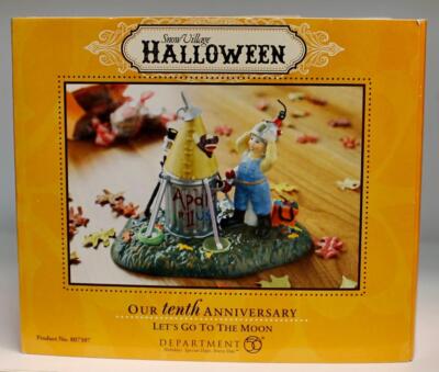 Dept 56 Snow Village Halloween Our 10th Anniversary Let's Go To The ...