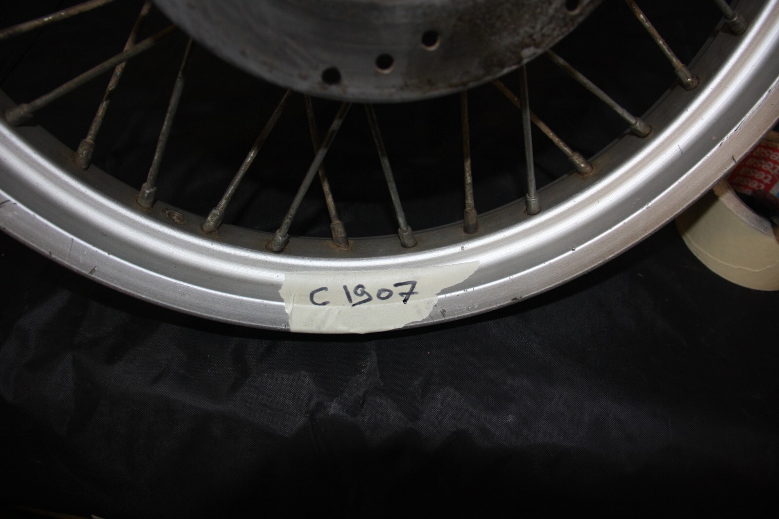 Rear Wheel 2.15X18' 545.10.001.044 54510001044 KTM 240 GS 1987 | eBay