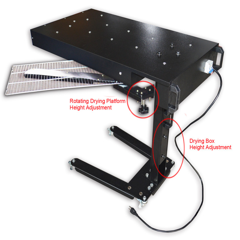 6 Color 6 Station Screen Printing Kit Silk Screen Press Hobby Ink ...