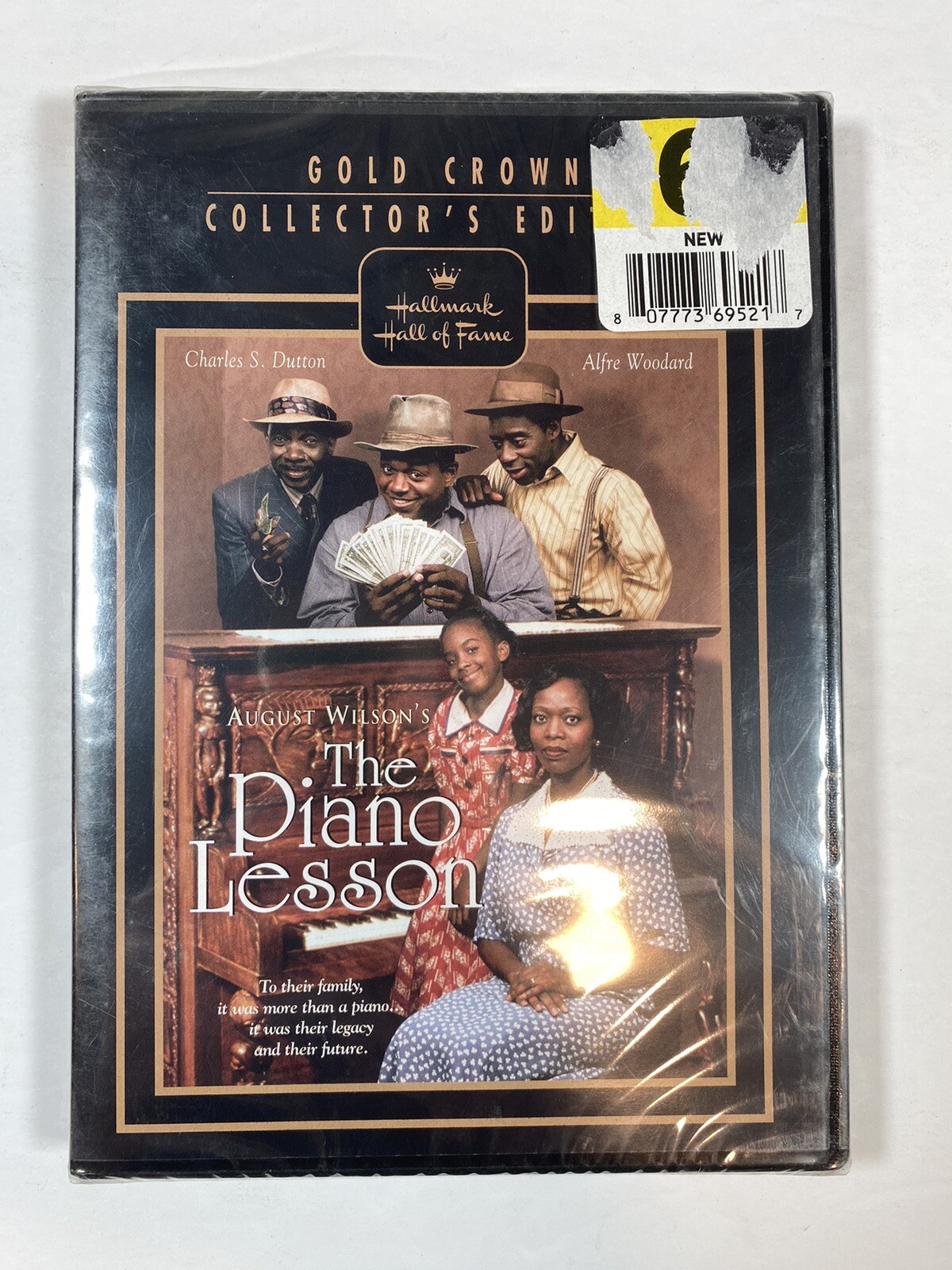 The Piano Lesson DVD Alfre Woodard 1995 Charles S. Dutton OOP R1 ...