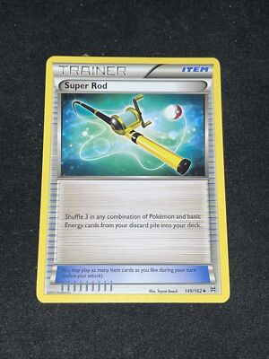 Super Rod 149/162 Trainer Breakthrough Pokemon Card NM/M | eBay