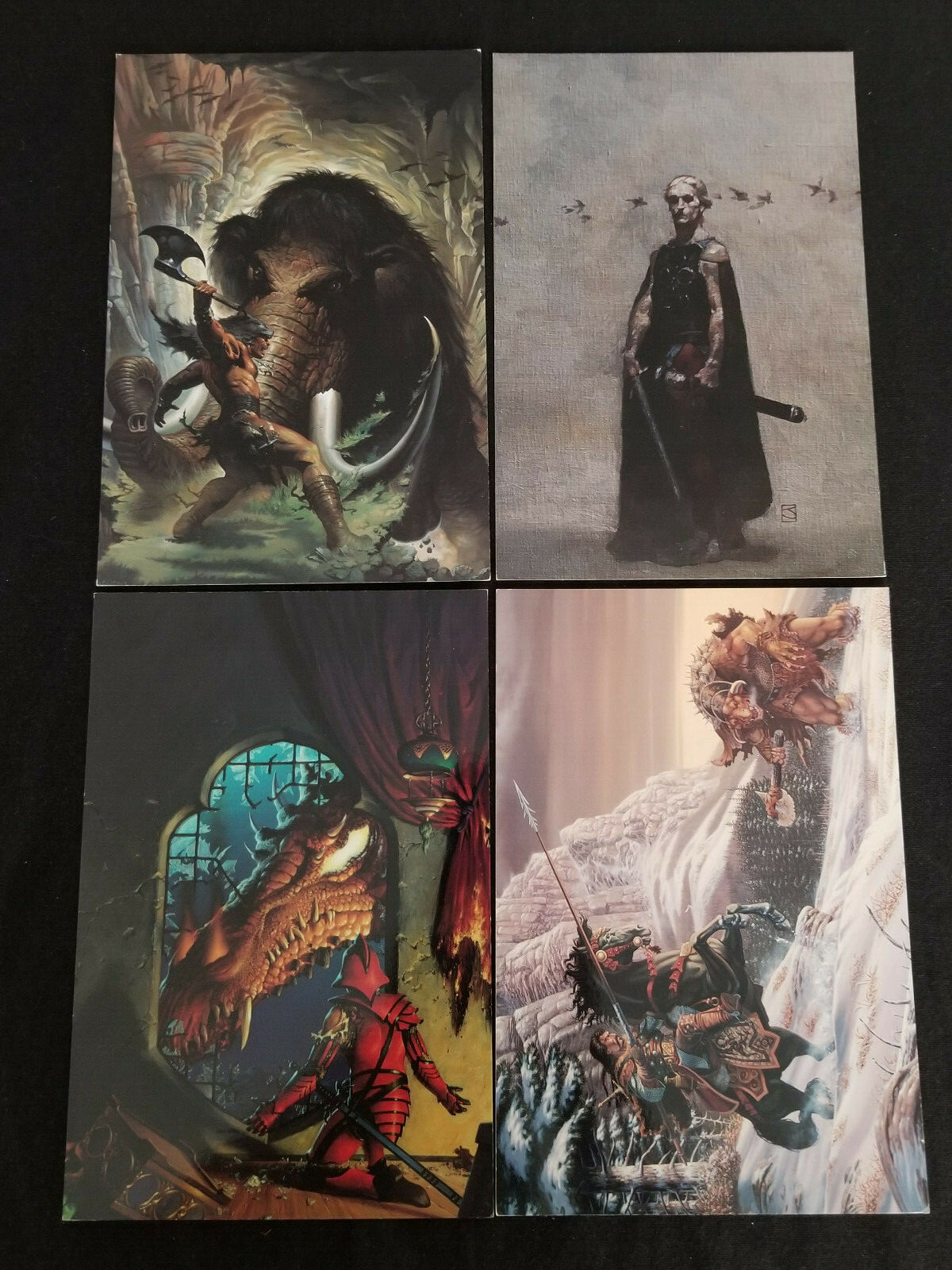 Colossal Cards: Set of 12 in Excellent Condition - 6-3/4" x 10 ...