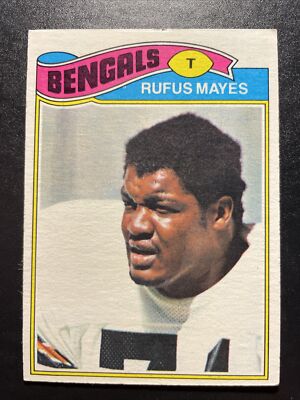 1977 Topps Rufus Mayes Bengals NRMT card #28 | eBay