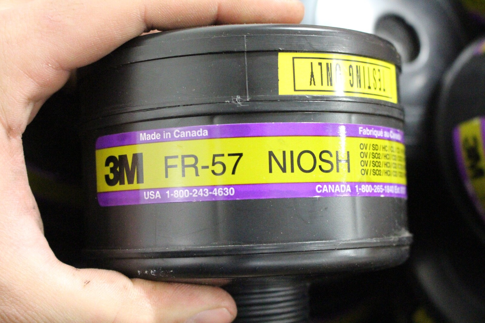 3M FR-57 NIOSH Respiratory Filter Cartridge | eBay