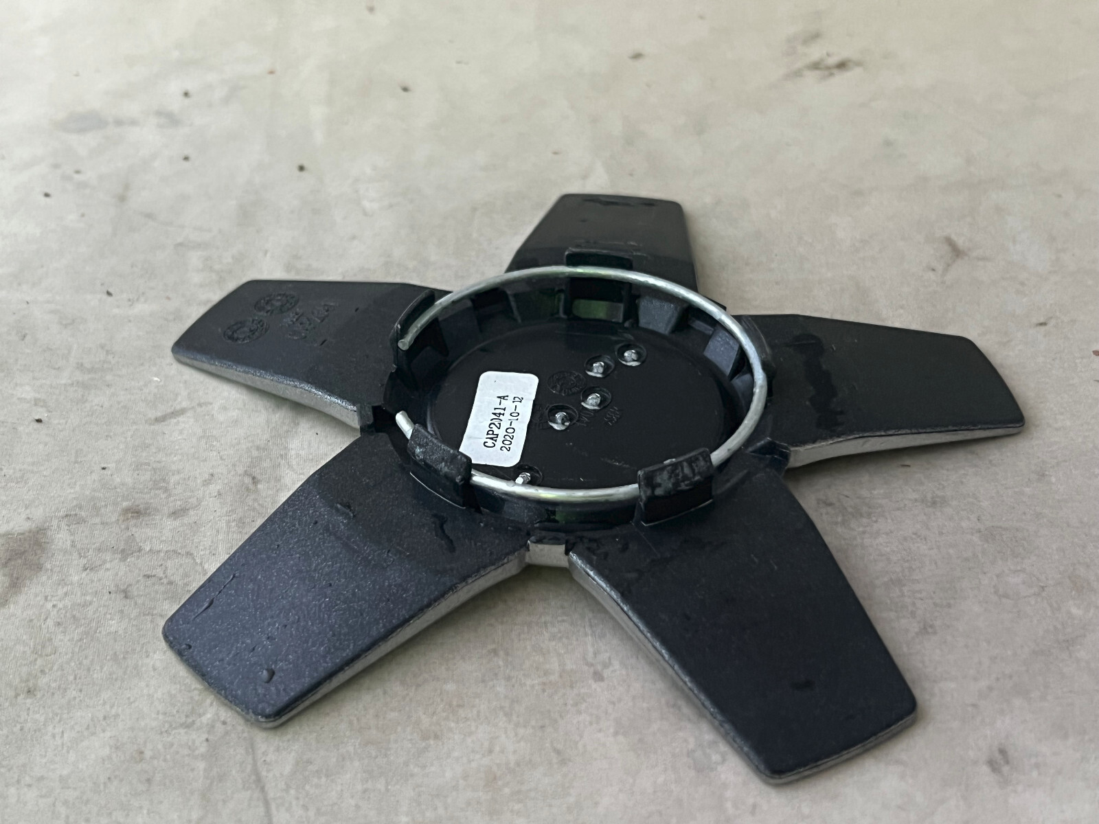 Velox Aftermarket Wheels Silver 5 Spoke Wheel Rim Hub Cover Center Cap ...