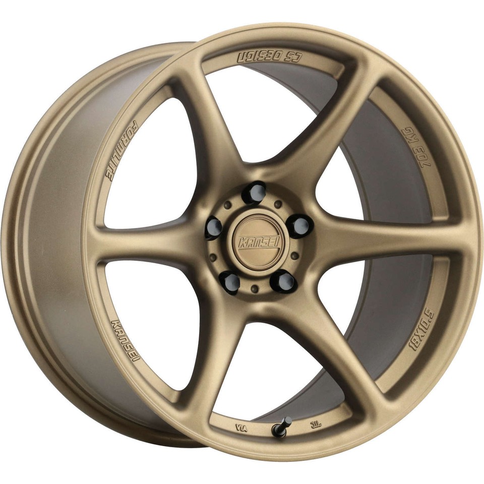 Kansei K11B-189512+22 18x9.5 22 5x114.3 73.10 Tandem Series Bronze ...