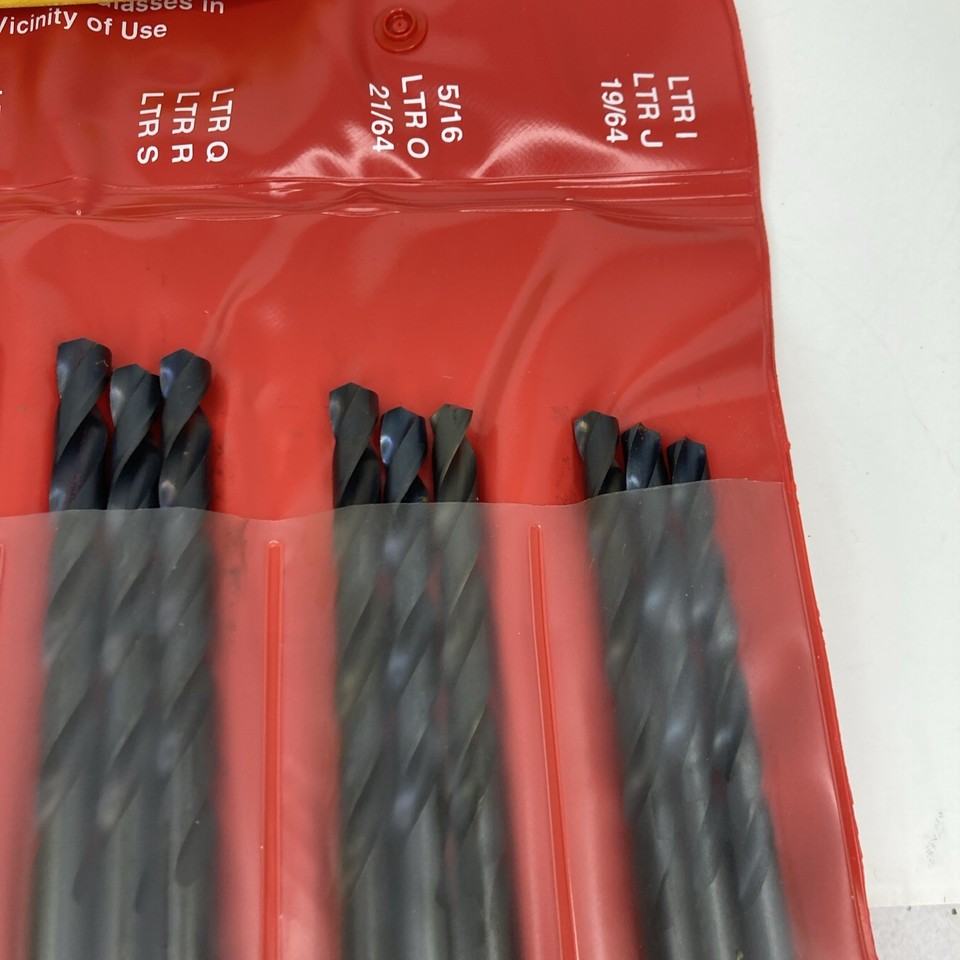 Snap On 41 Piece HSS Drill Bit/Spiral Screw Extractor Set | eBay
