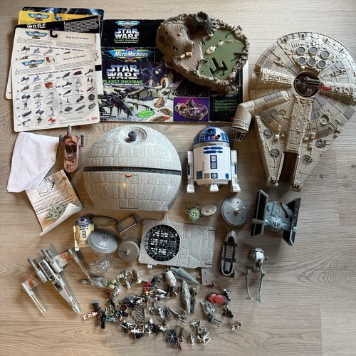 Kenner Star Wars Micro Machines Bases Figures Vintage 90's Lot ...