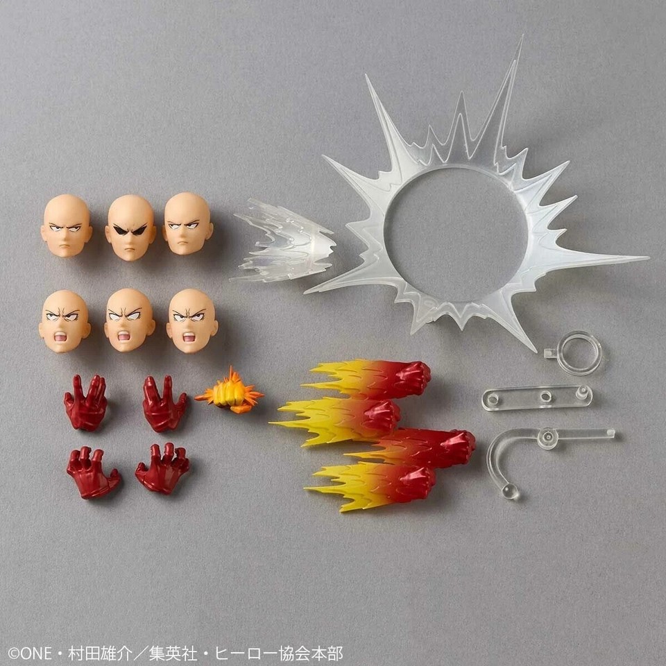 Kaiyodo Revoltech Amazing Yamaguchi One Punch Man SAITAMA with Bonus ...