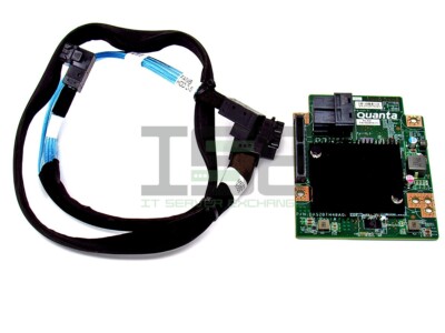 QUANTA QCT S2B SAS3008 12GB/S SAS MEZZANINE CARD 35S2BMA0080 W/CABLES ...