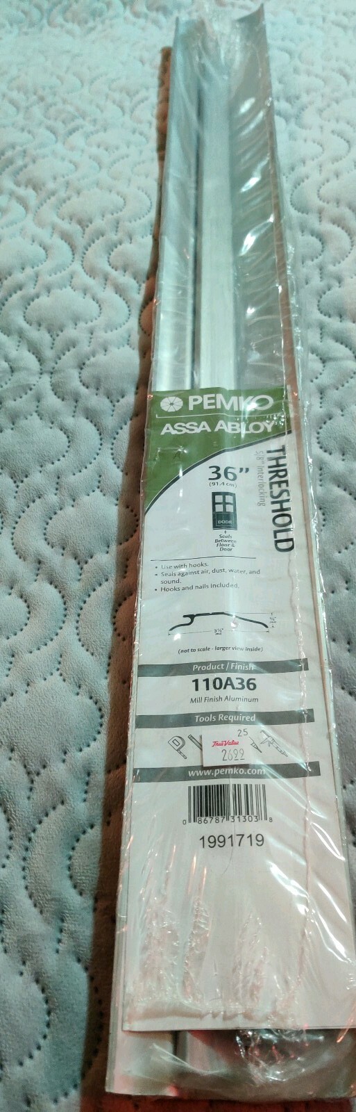 Pemko Assa Abloy Saddle Thresholds 36 inch 276A36 for sale online | eBay