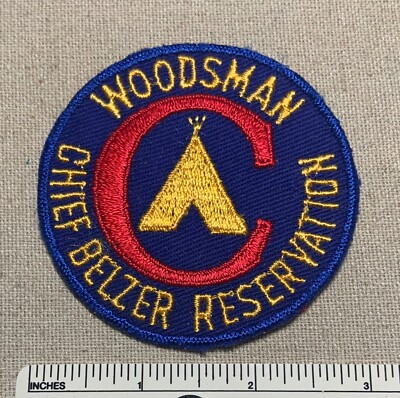 VTG 1950s CHIEF BELZER RESERVATION Boy Scout Firecrafter Woodsman Camp ...