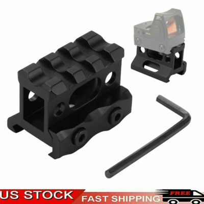 Hunting 1" Scope Riser Mount Fit 20mm Picatinny Rail for Optics Red Dot ...