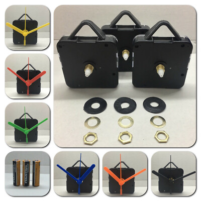 3 Clock movement mechanism CD Vinyl Record Hands ALL Fixings takes a ...