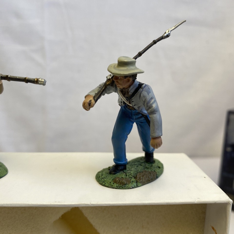 W Britain American Civil War Regiments Confederate Infantry Advancing ...