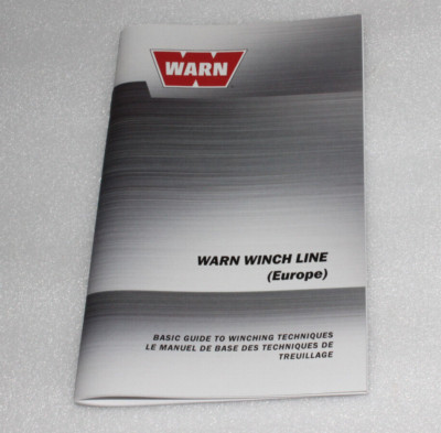 Warn Winch Operation and Safety Manual for Jeep/ATV - Europe | eBay