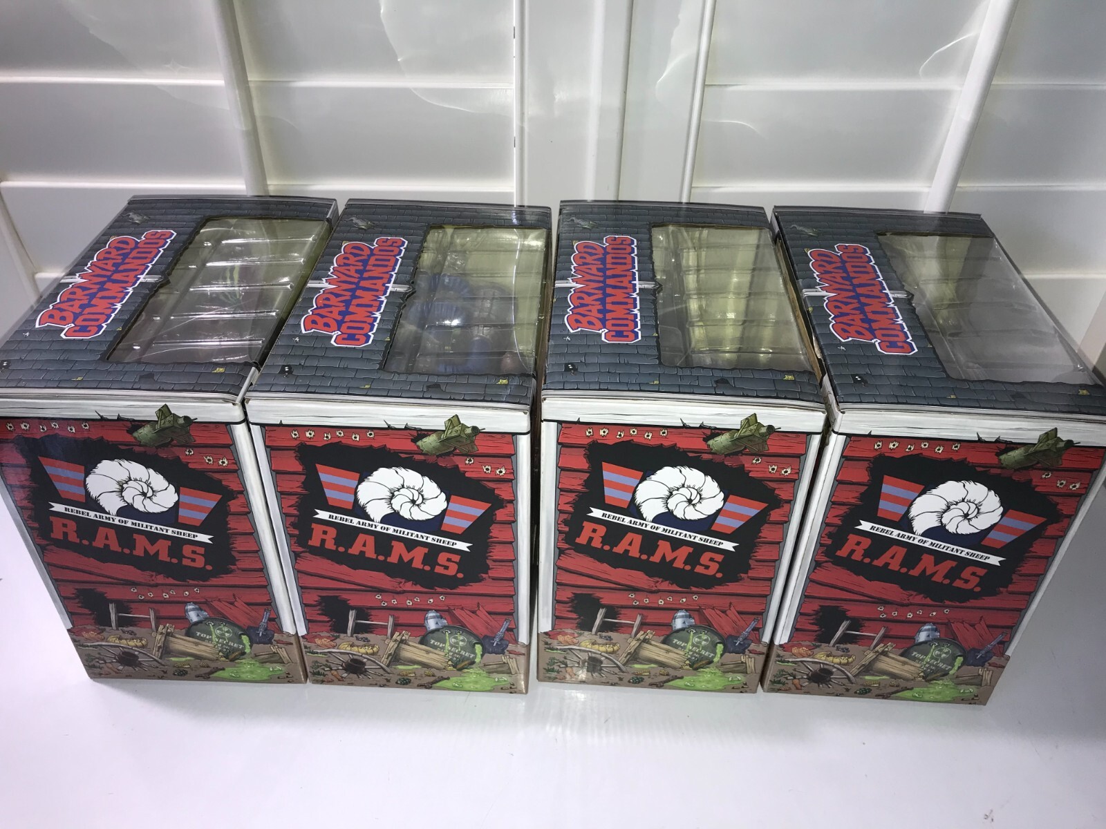 Barnyard Commandos Series 1 Complete Set of 4 Action Figures Premium ...