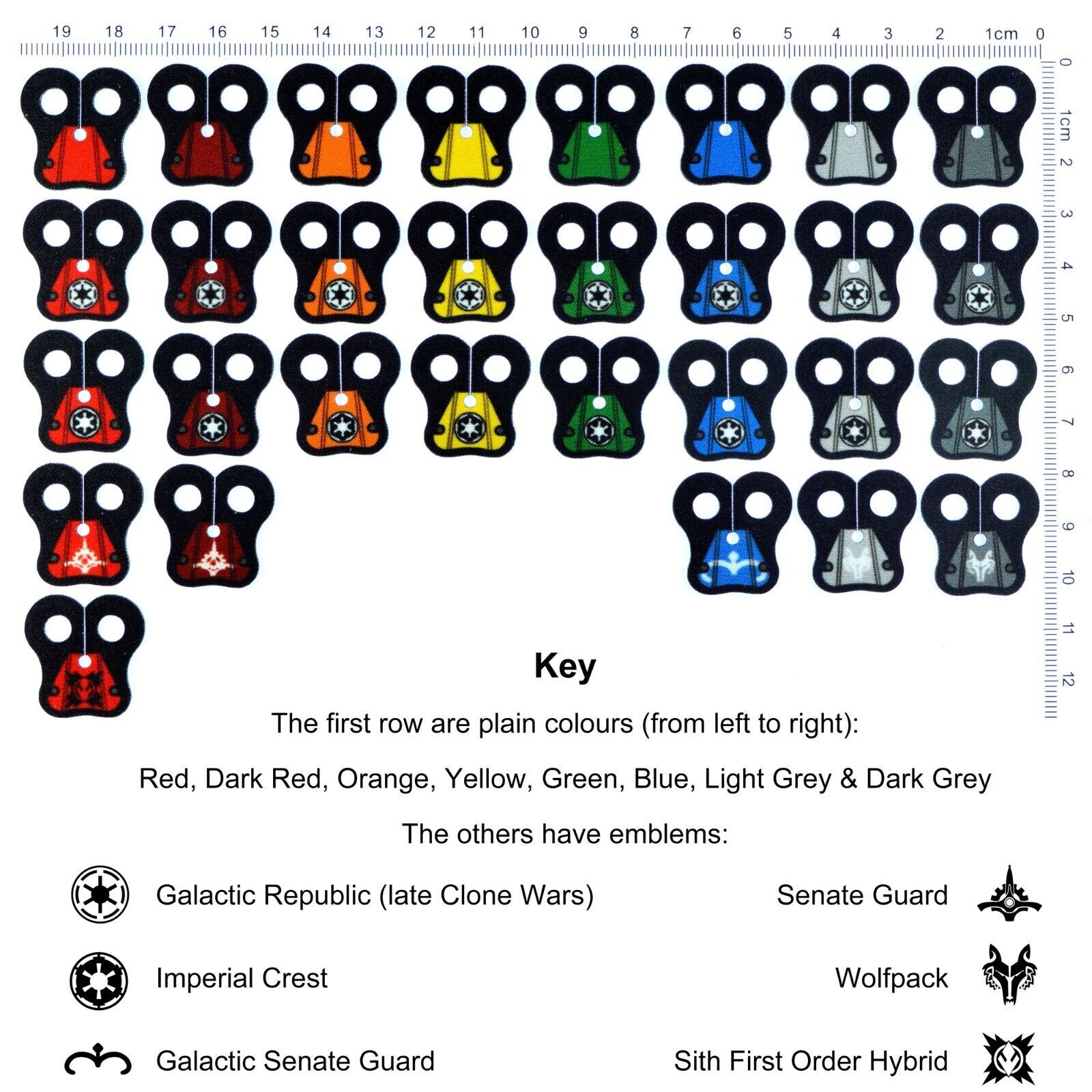 CUSTOM Pauldrons Ideal For Your Lego Stormtrooper Or Clone Trooper CUSTOM Pauldrons Ideal For Your Lego Stormtrooper Or Clone Trooper