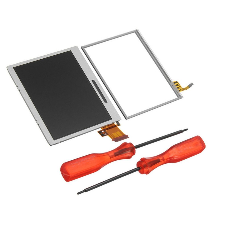 Bottom LCD Display Touch Screen Tools For Nintendo DS Lite DSL NDSL ...