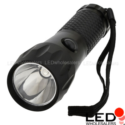High Power 1-Watt LED Ultra Violet UV 3xAAA Flashlight | eBay