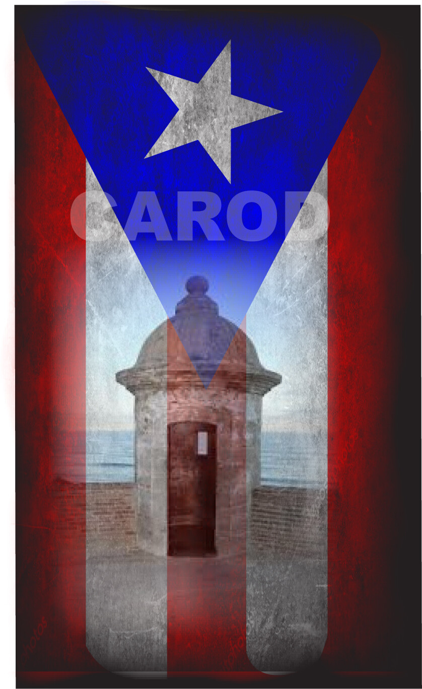 PUERTO RICO FLAG, PR STICKER-DECAL, BANDERA PUERTO RICO, GARITA BORICUA ...