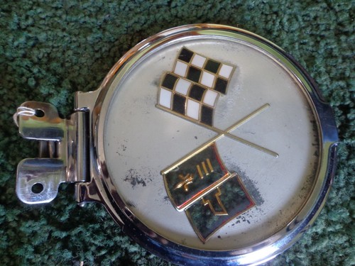 Vintage Chevrolet Corvette Fuel Door Cover Lid Gas Flap | eBay