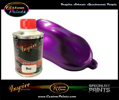 INSPIRE SPECTRACOAT PURPLE 8oz AIRBRUSH, CUSTOM PAINT, SPECTRAFLAIR ...