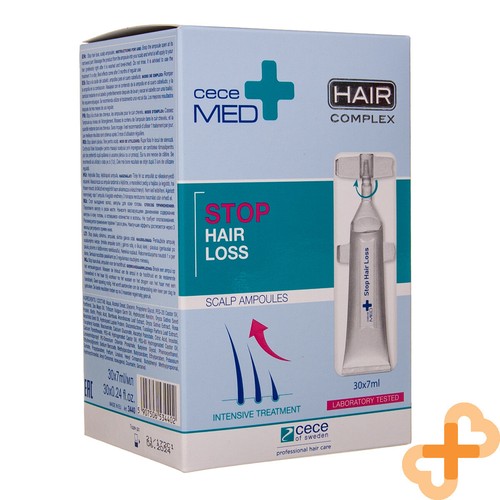 CECE MED Ampoules Against Hair Loss Prevention 7 ml x 30 pcs. Vitamin A ...